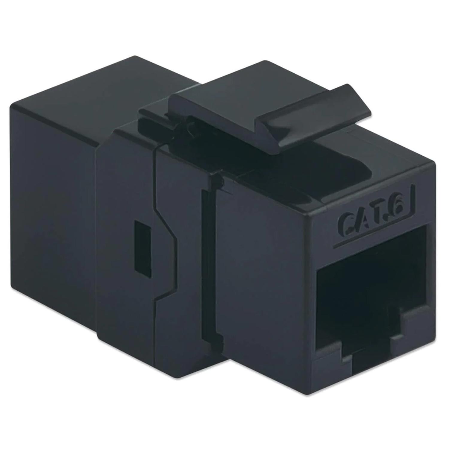 Cople INTELLINET RJ-45 CAT6 KEYSTONE Negro UTP 504898 – GRUPO DECME