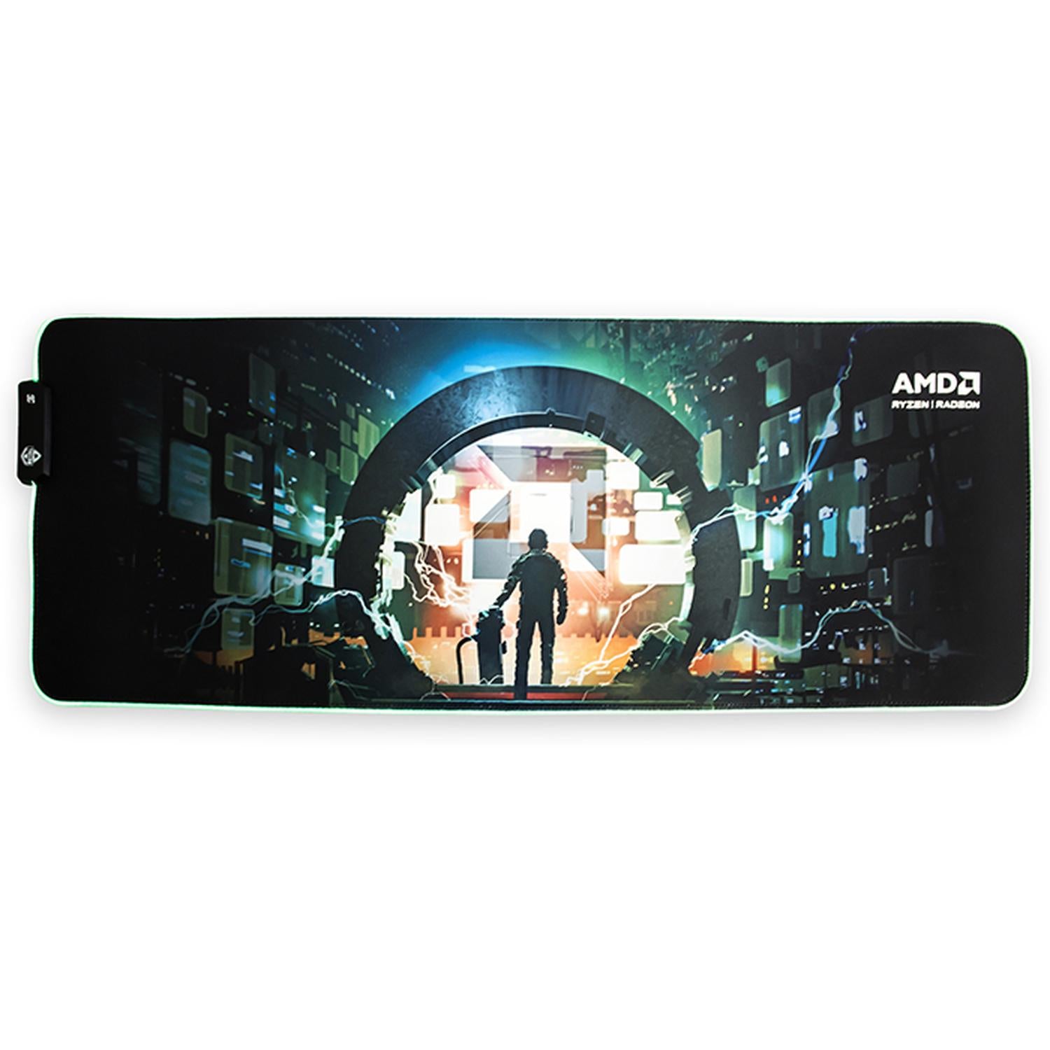 Mousepad Gaming AMD ROYAL RTMP200 RGB XL Negro – GRUPO DECME