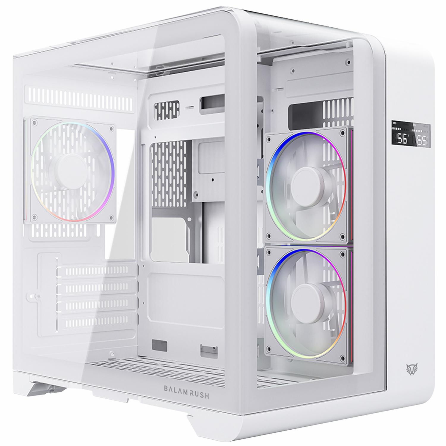 Gabinete Gamer BALAM RUSH TANK EXPERT CURVE 6400 Micro ATX Mini Torre ...