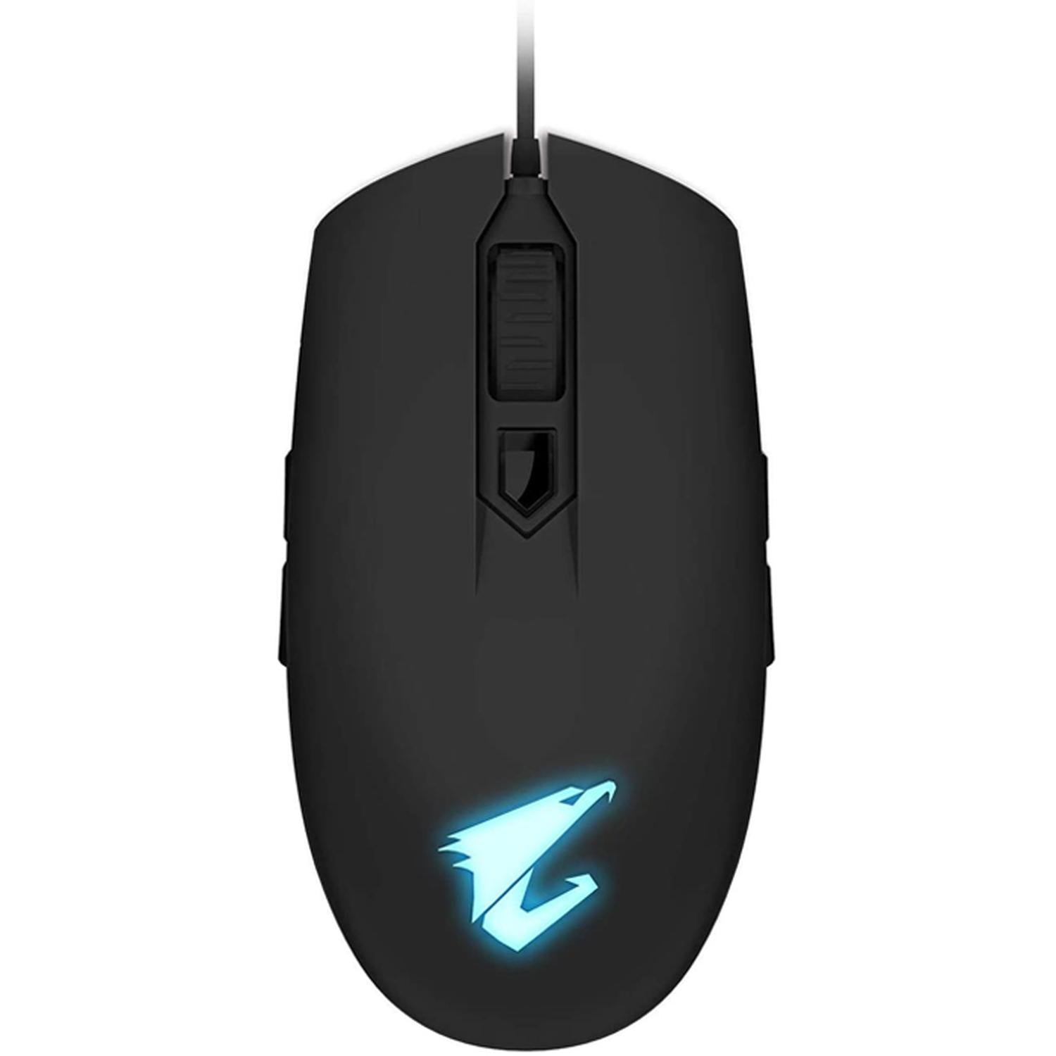 Mouse Gamer AORUS M2 6200 Dpi Optico RGB USB Negro Matte – GRUPO DECME