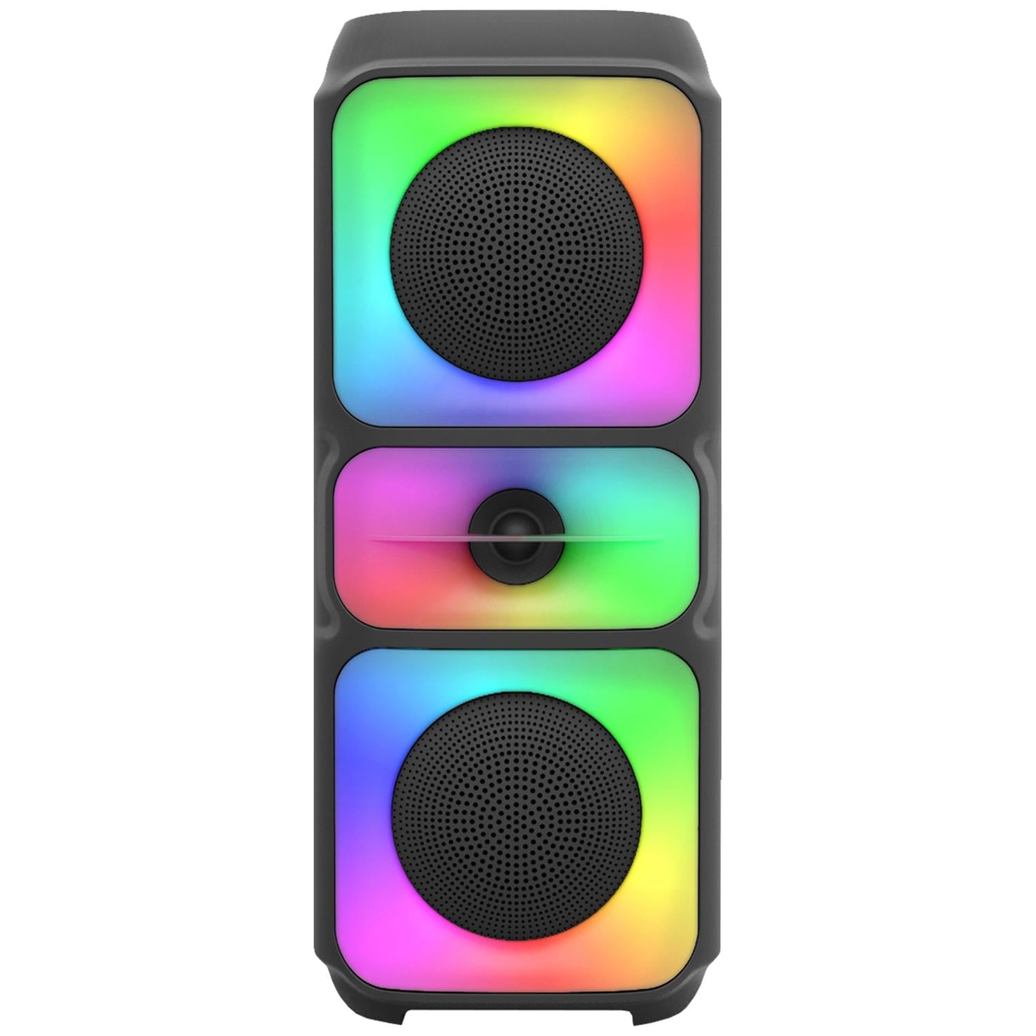 Bocina Bluetooth MS-3629BT 4" Radio FM USB RGB OPEN BOX – GRUPO DECME