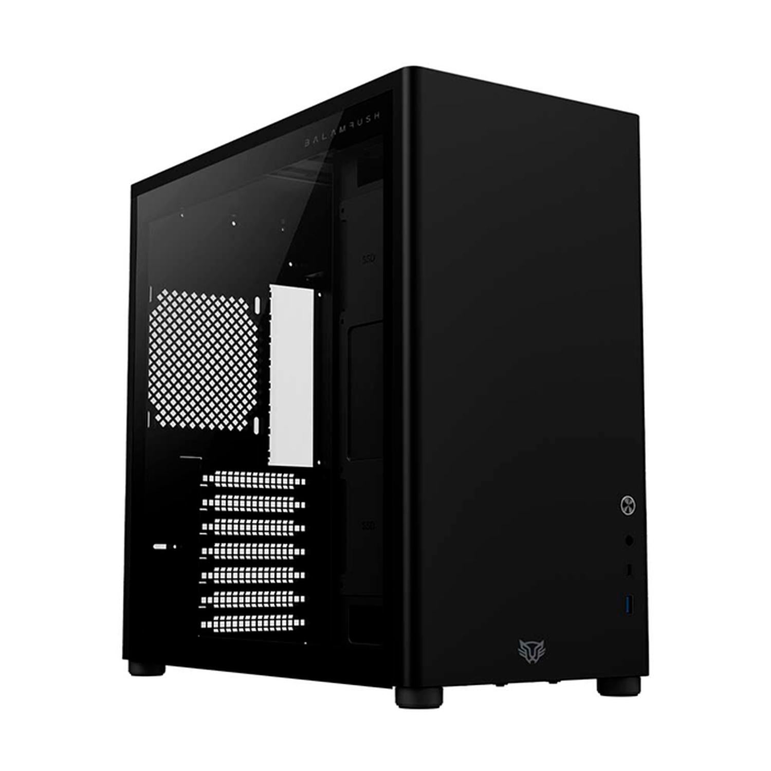 Gabinete Gamer BALAM RUSH ERIS JET GM985 ATX Media Torre Cristal templ ...