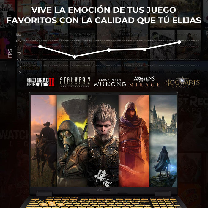 Laptop Gamer ASUS TUF F16 NVIDIA GeForce RTX 5070 Intel Core i7 14650H ...