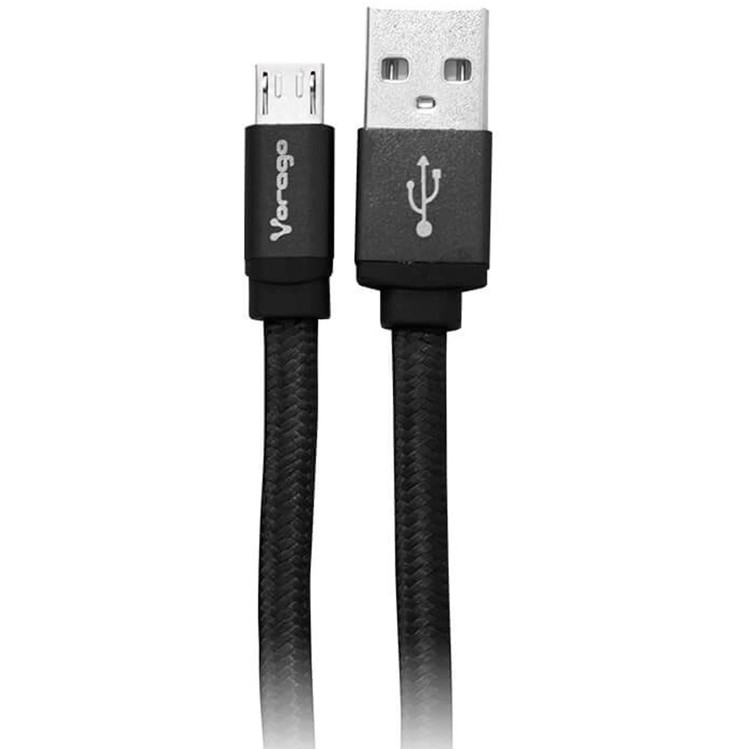 Cable VORAGO USB Tipo A Micro USB 2m Negro CAB-212 – GRUPO DECME