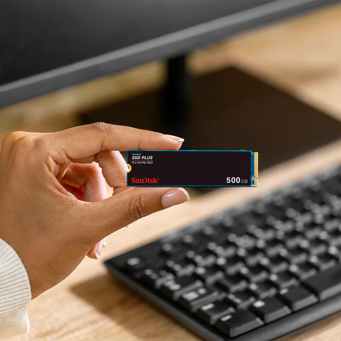 Unidad de Estado Solido SSD M.2 500GB SANDISK PLUS NVME 2400MB/s SDSSD ...