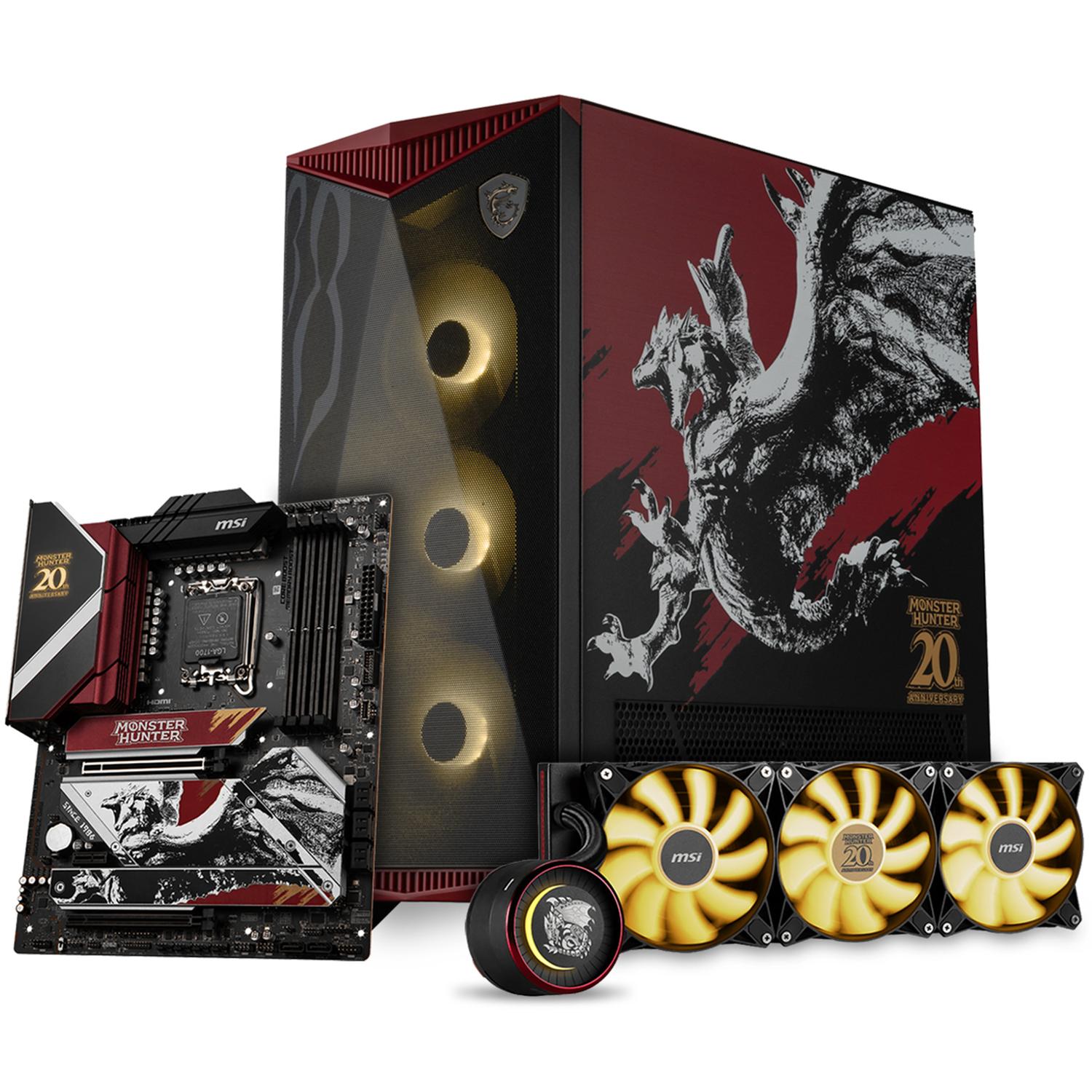 Kit Gamer MSI Edicion MONSTER HUNTER Gabinete MPG GUNGNIR 300 MB Z790 ...