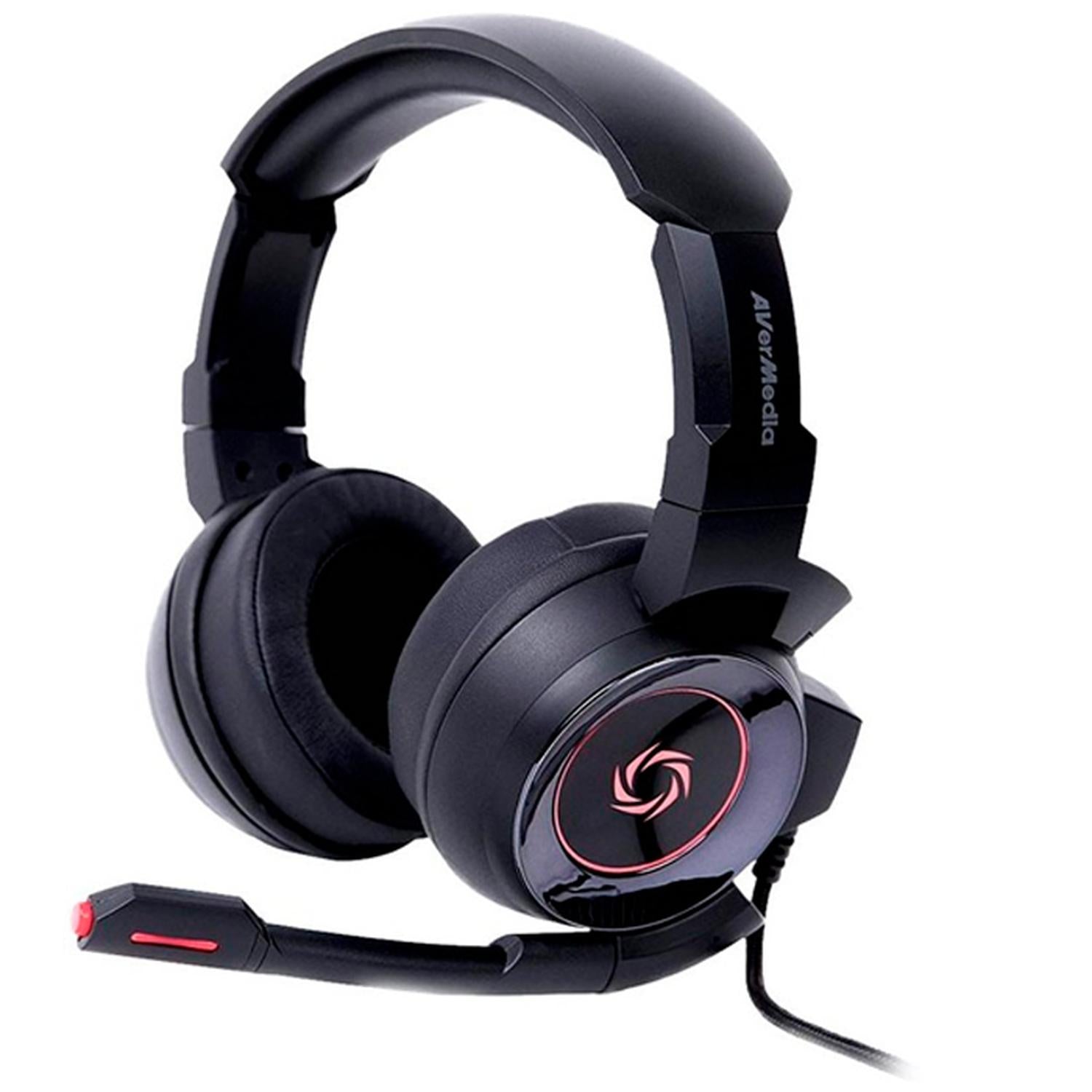 Diadema AVERMEDIA SONICWAVE GH337 USB PC PS4 SWITCH Negro – GRUPO DECME